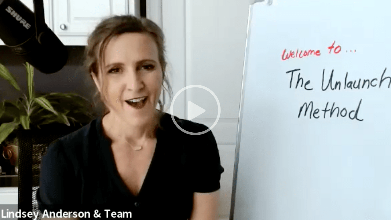 Replays & Links | The Unlaunch Method Workshop