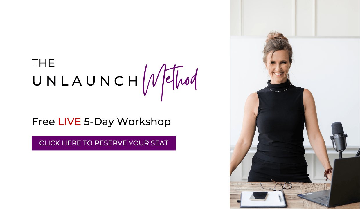 The Unlaunch Method Free LIVE Workshop